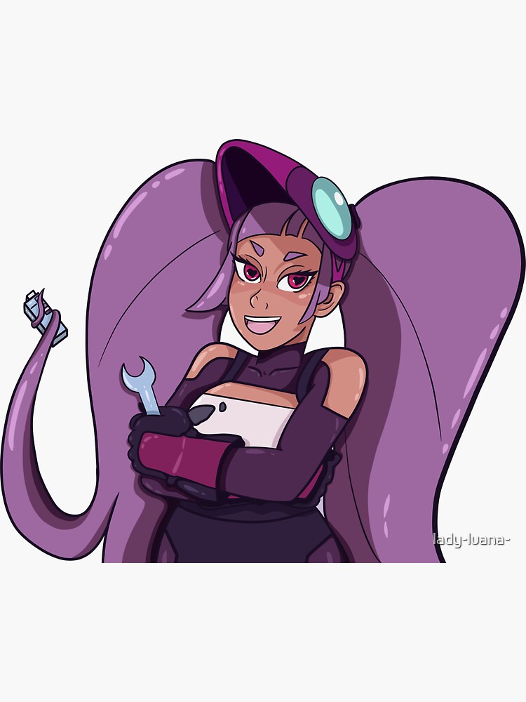 "Entrapta She Ra Drawing" Sticker for Sale by lady-luana- | Redbubble