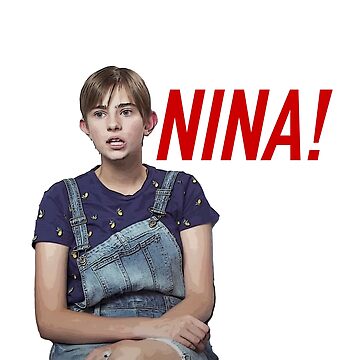 "Nina!" Sticker for Sale by maidenchina | Redbubble