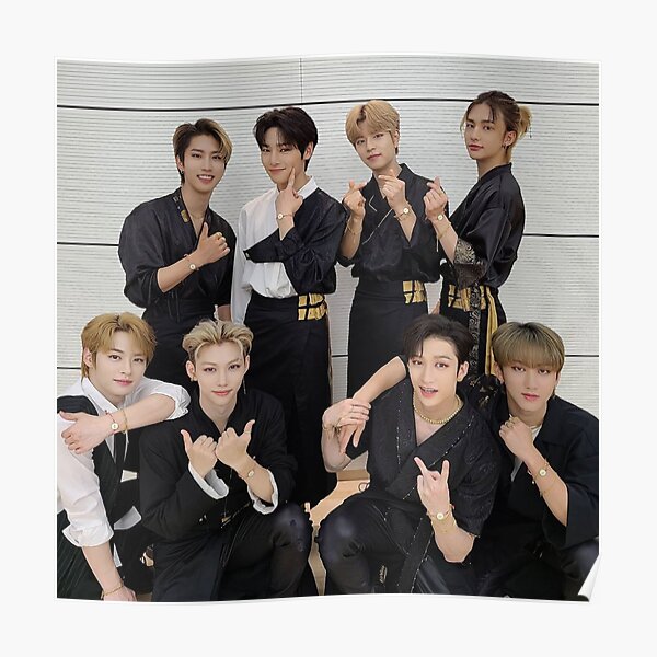 "Stray Kids ot8" Poster for Sale by julietap1 | Redbubble