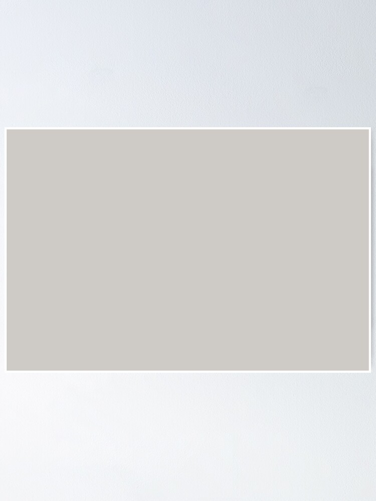 Póster «Greige Grey Beige Trending Color sólido Tono - Shade Jolie 2021 ...