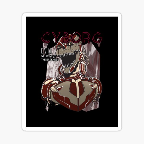 "CYBORG" Sticker for Sale by SelmaContreras | Redbubble