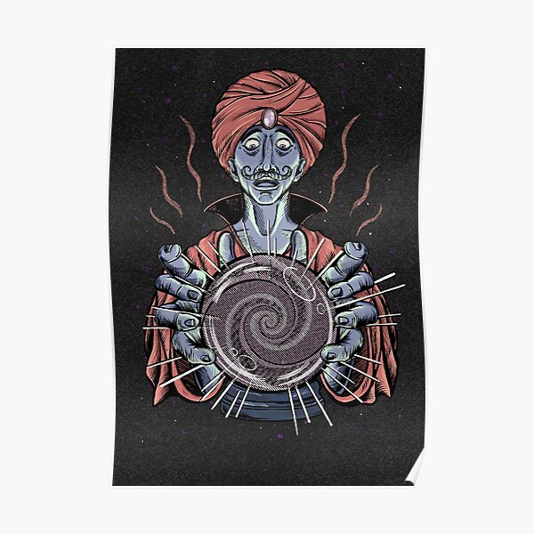 "Magic Man" Poster for Sale by Noakesbook | Redbubble