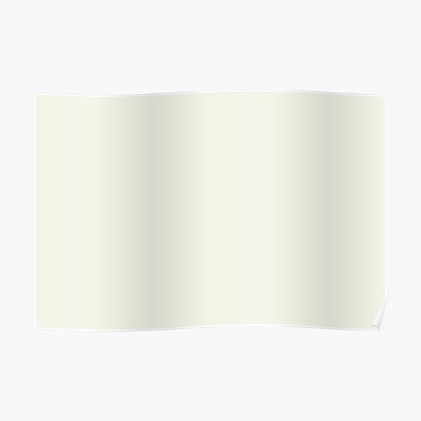 Póster «Color sólido de tendencia de encaje blanco roto - Tono - Pares ...