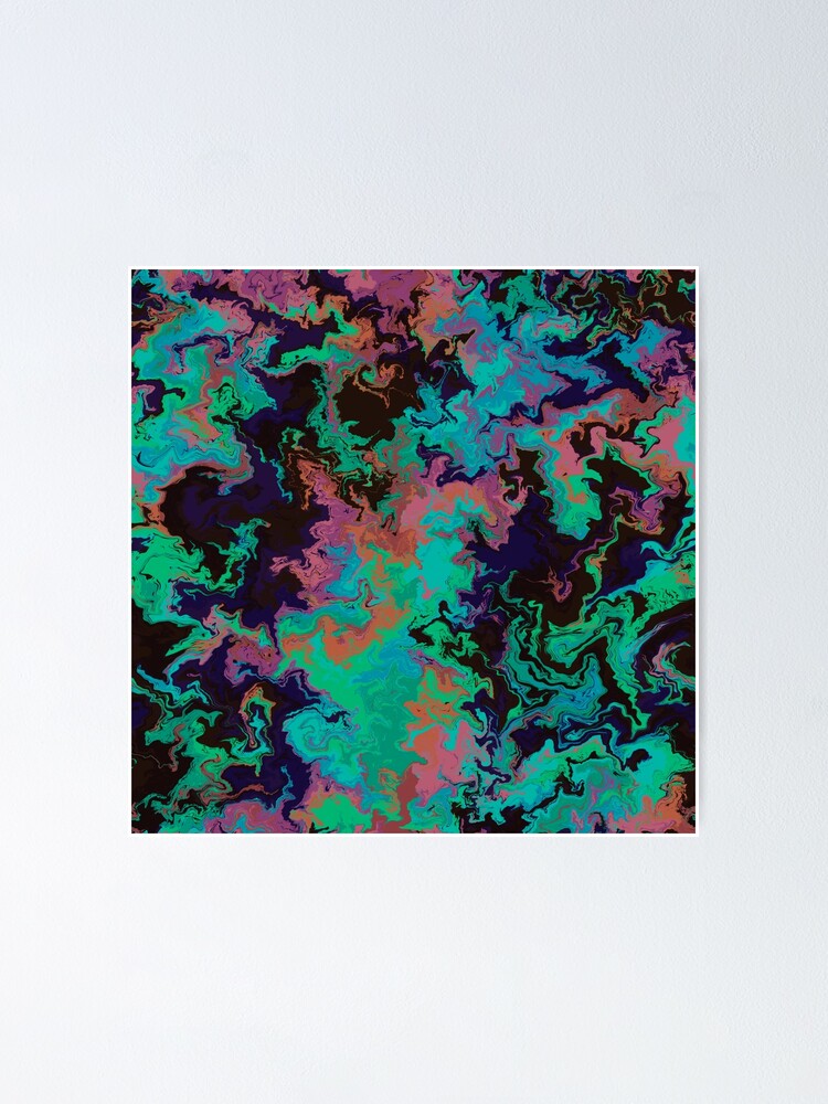 "evil goo" Poster by macaronitrash | Redbubble