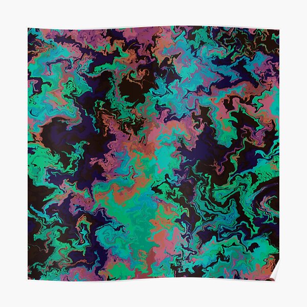"evil goo" Poster by macaronitrash | Redbubble