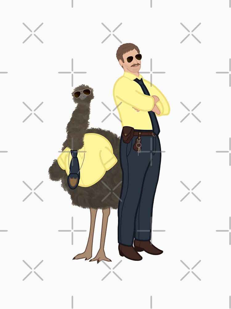 "Insurance Emu" T-shirt for Sale by seacoastcustoms | Redbubble | limu ...
