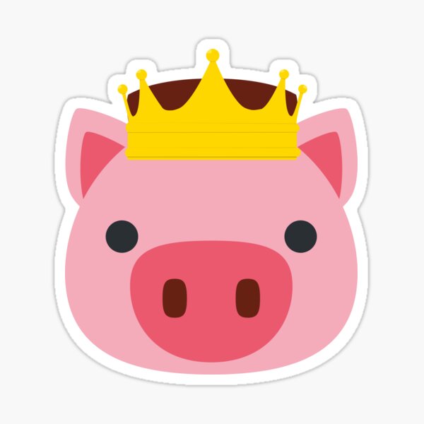 "Technoblade Emoticon " Sticker for Sale by notakename | Redbubble