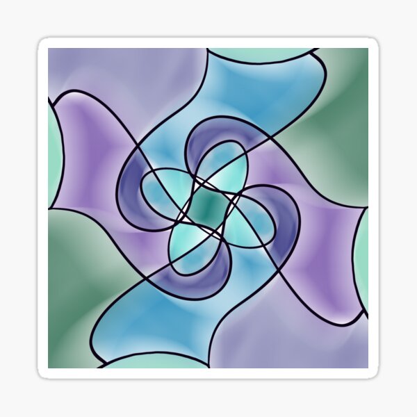 "Pinwheel" Sticker for Sale by l8deblu | Redbubble
