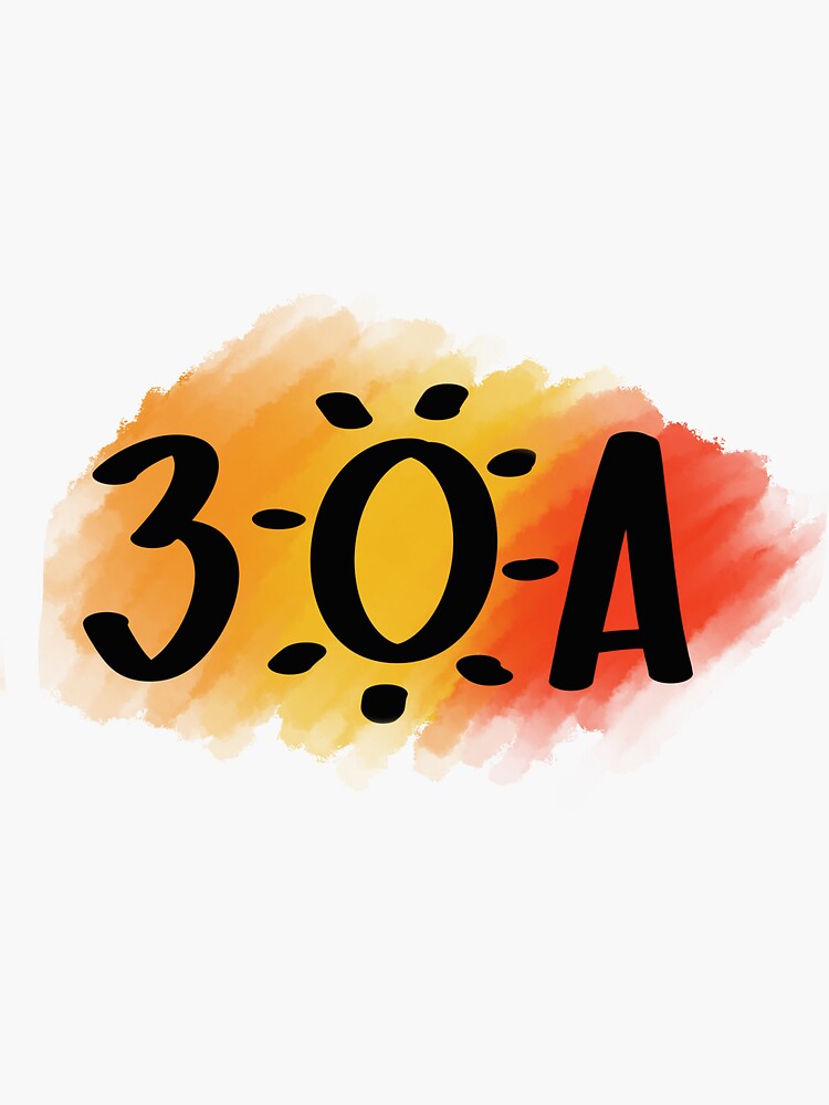 "30A" Sticker for Sale by KindnessCreated | Redbubble