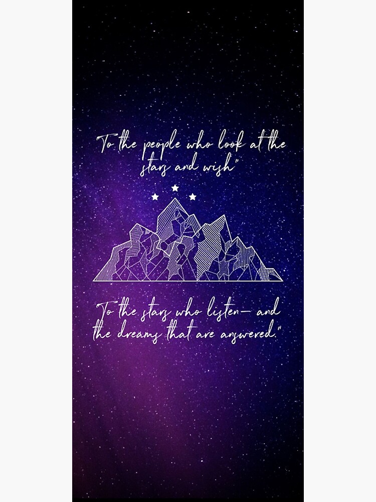 "Acotar quotes about dreams" Poster for Sale by FanArtzz | Redbubble