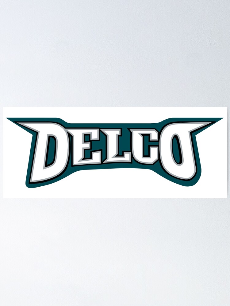 "Delco Eagles Logo" Poster by madeindelco | Redbubble