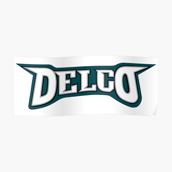 "Delco Eagles Logo" Poster by madeindelco | Redbubble