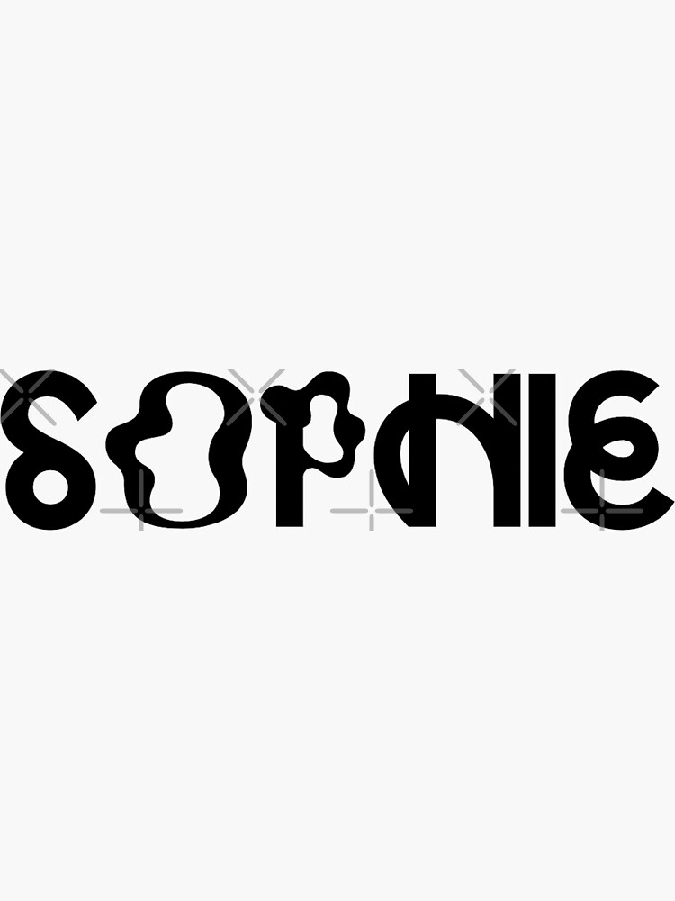 "SOPHIE Logo" Sticker for Sale by kylehoover | Redbubble
