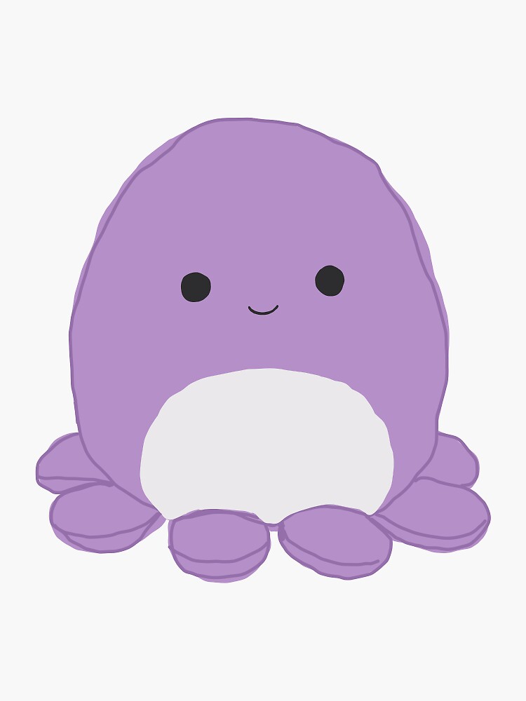 "Octopus squishmallow" Sticker by Lienj10 | Redbubble