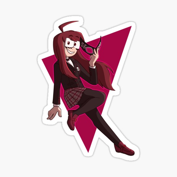 "Persona 5 Royal: Sumire Yoshizawa" Sticker for Sale by emmyissupercool ...