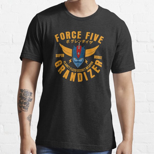 "force five grandizer" T-shirt for Sale by asama2301 | Redbubble ...