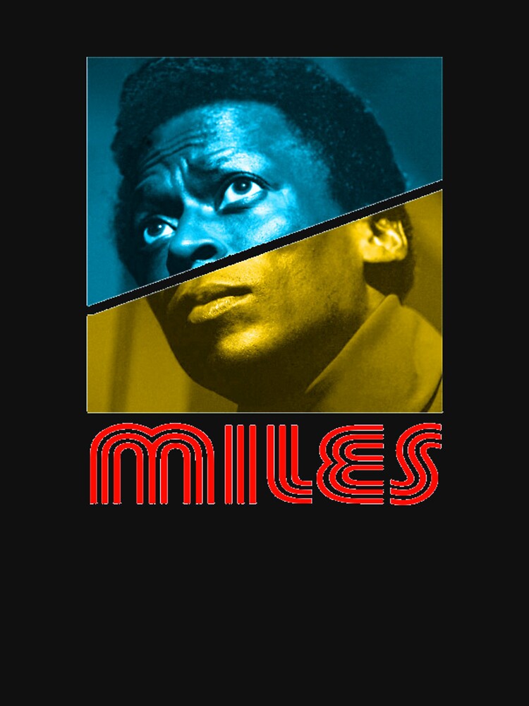 "Miles Davis Colorized" T-shirt for Sale by rukiyantimurdok | Redbubble ...