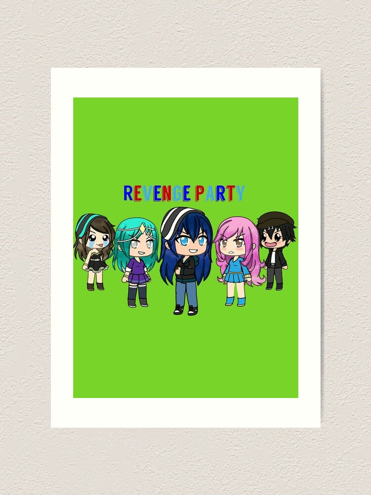 "Funneh And The Krew Party" Art Print by SkyRed233 | Redbubble