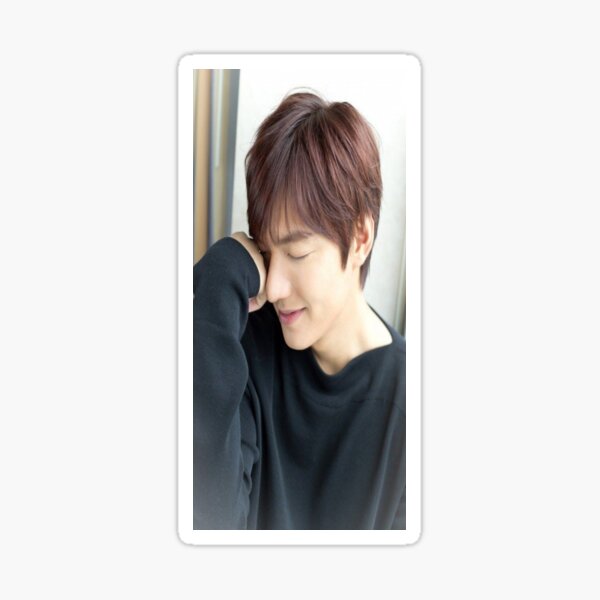 "Actor Lee Min-ho" Sticker for Sale by KookDesignZ | Redbubble