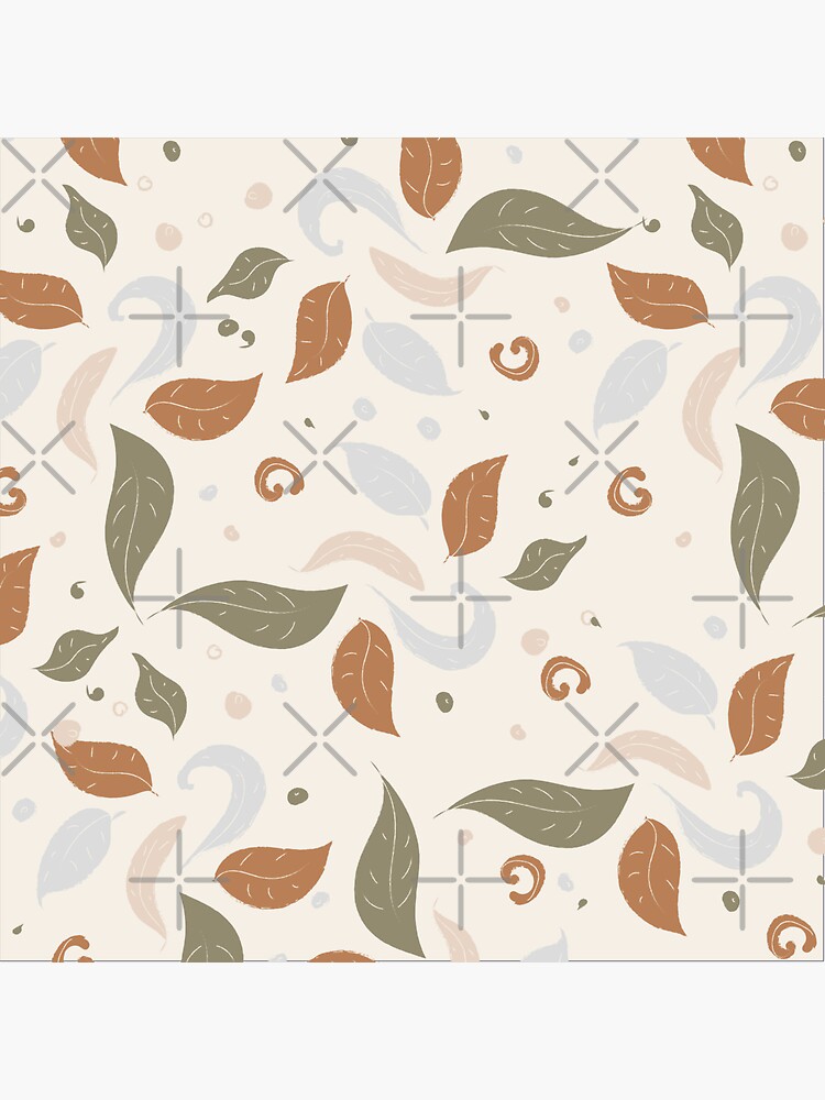 "leaf storm" Sticker by Lalingla | Redbubble