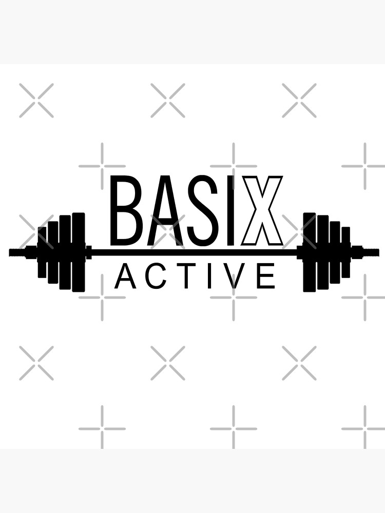 "Active Basix Logo" Poster by lmcvinco | Redbubble