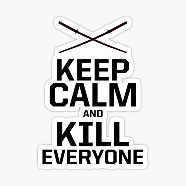 "Kill Bill" Sticker for Sale by whitedesigner | Redbubble