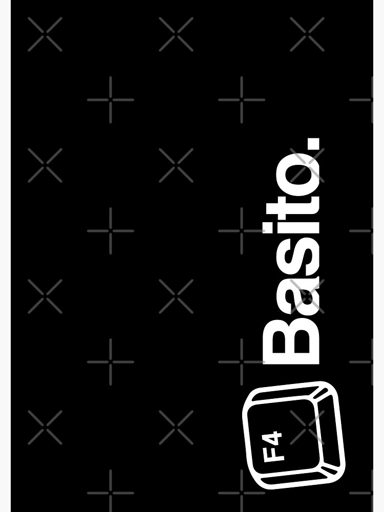 "F4 Basito!" Spiral Notebook for Sale by mdabrown | Redbubble