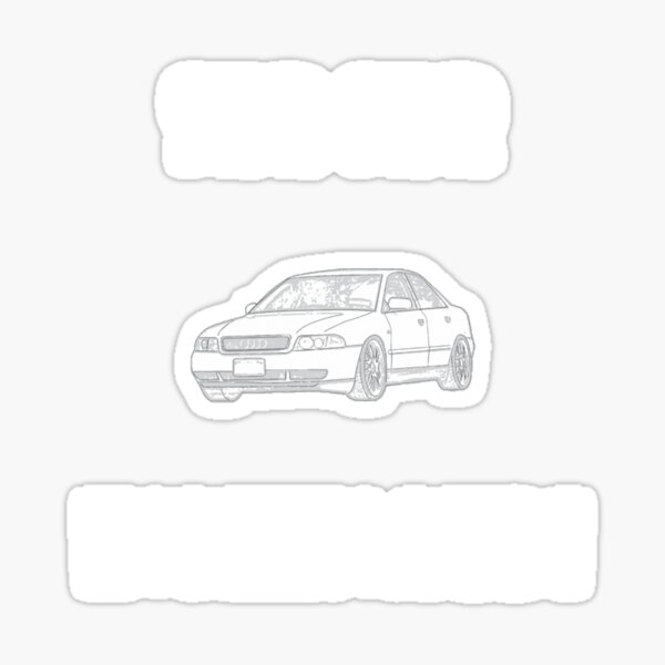 "Skr Skr in mein Audi (Drachenlord)" Sticker von Sebastian7902 | Redbubble