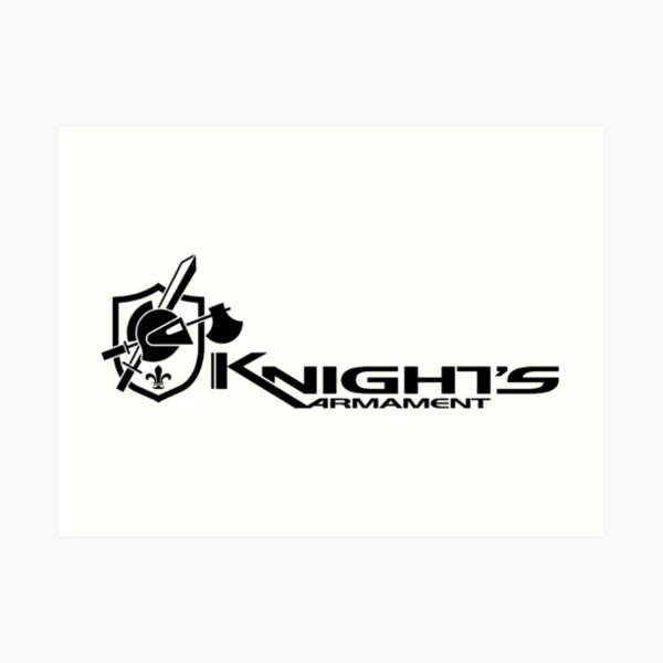 "Knight's Armament logo" Art Print for Sale by UnPEngineer | Redbubble