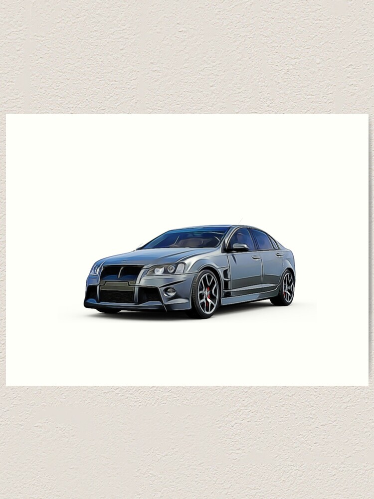 "Holden HSV Cartoon" Art Print by Auto-Prints | Redbubble