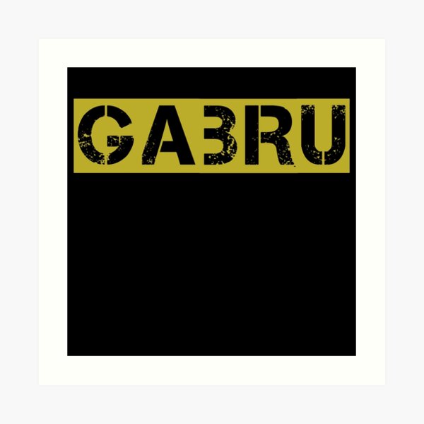 Gabru Art Prints | Redbubble
