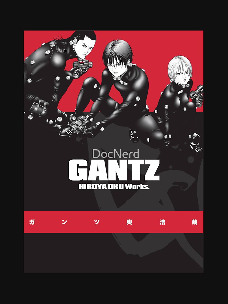 "Gantz" T-shirt for Sale by DocNerd | Redbubble | gantz t-shirts ...