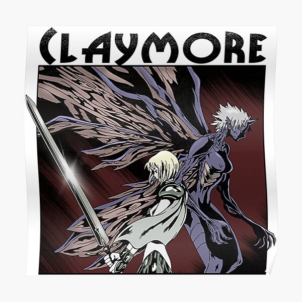 Claymore Anime Posters | Redbubble