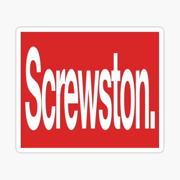 Pegatina for Sale con la obra «Ropa con logo de caja de Houston ...