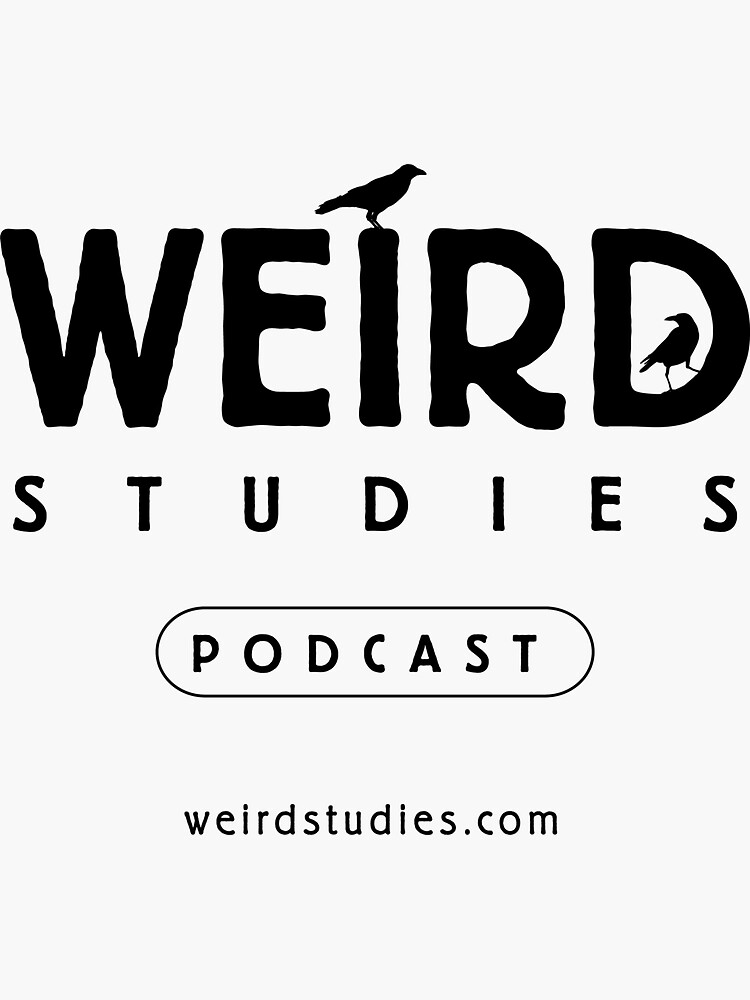"Weird Studies, black print" Sticker by Weird-Studies | Redbubble