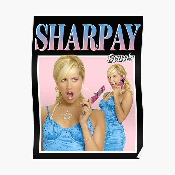 "Sharpay Evans T-Shirt" Poster by silvieex | Redbubble