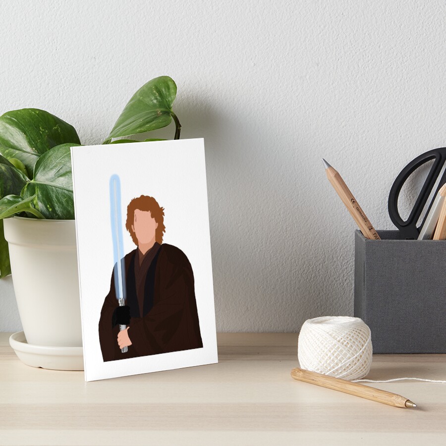 "anakin" Sticker for Sale by Natalie Tripp | Redbubble