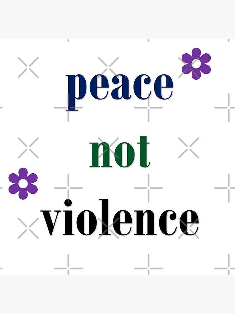 Acrylblock for Sale mit "Zitat-Frieden statt Gewalt-Unruhen in den USA 6. Januar 2021" von Vicky ...