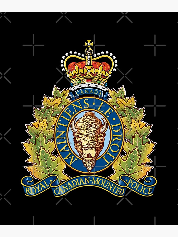 "royal canadian mounted police coat of arms" Poster for Sale by ...