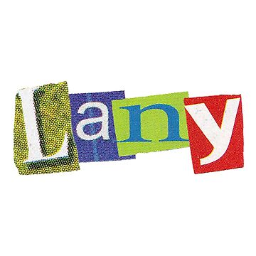 "LANY cutout" Sticker for Sale by Kat Acosta | Redbubble