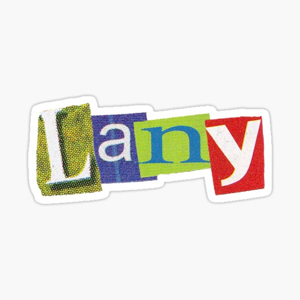 "LANY cutout" Sticker for Sale by Kat Acosta | Redbubble