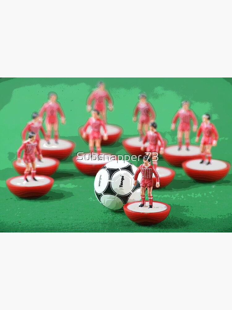 "Liverpool '84 retro subbuteo football team" Sticker by vancey73 ...