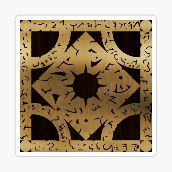"Lament Configuration Side F" Sticker for Sale by Falln | Redbubble