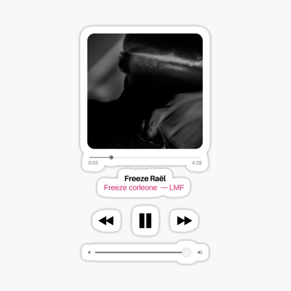 "Freeze Corleone LMF" Sticker for Sale by BRLY- | Redbubble