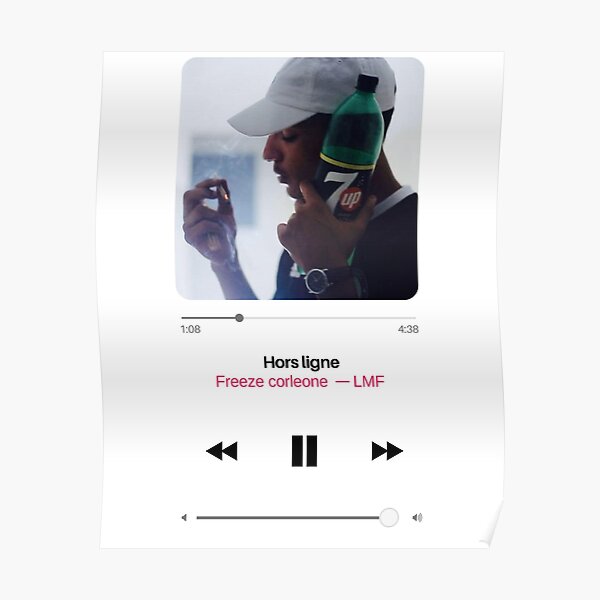 "Freeze corleone Offline LMF" Poster for Sale by BRLY- | Redbubble