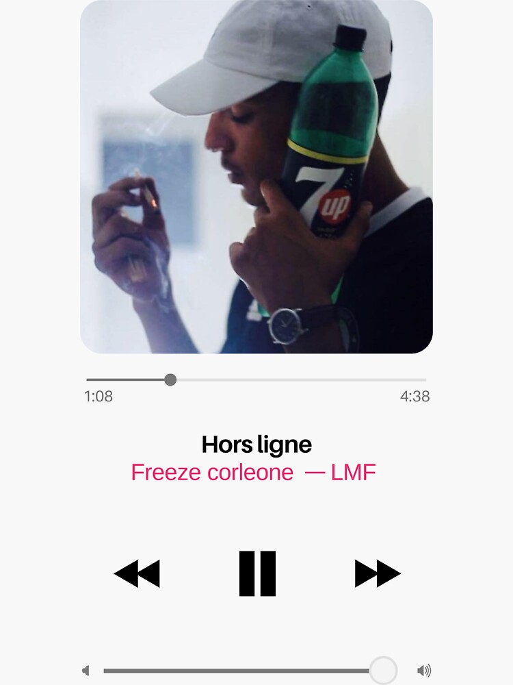 "Freeze corleone Offline LMF" Sticker for Sale by BRLY- | Redbubble