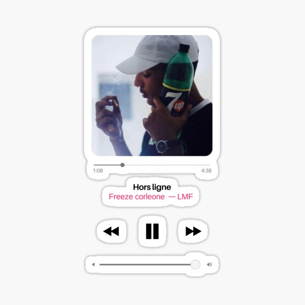 "Freeze corleone Offline LMF" Sticker for Sale by BRLY- | Redbubble