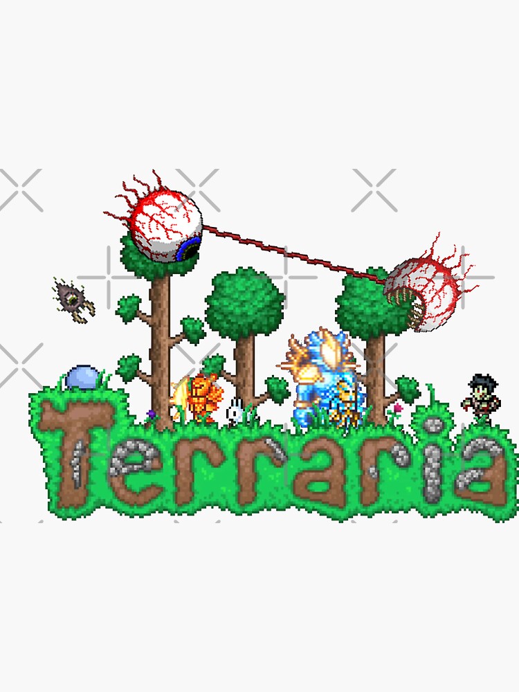"Terraria" Sticker for Sale by Lendor87 | Redbubble