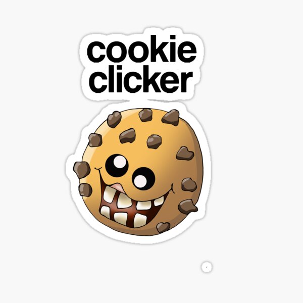 "cookie clicker" Sticker for Sale by adrart7 | Redbubble