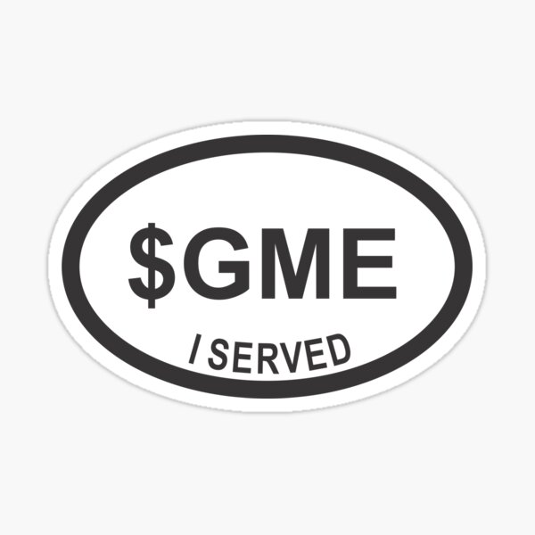 "$GME Wars" Sticker by sdudley131 | Redbubble